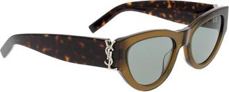 Saint Laurent SL M94 Sonnenbrille - - Accessories - unisex - Braun - ONE SIZE