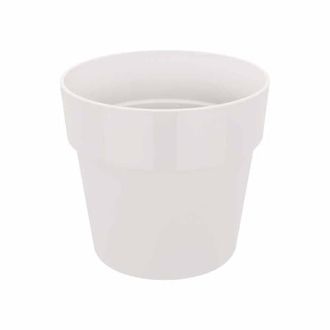 ELHO B.for Original Rund 18 - Blumentopf für Innen - Ø 18.0 x H 16.5 cm - Weiß/Weiss