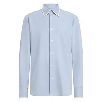 Billionaire Boys Club Silver Cut Shirt Milano - - Shirts - Herren - Blau - 4XL