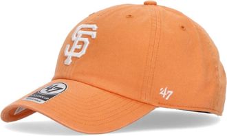 47 Brand Homme, Accessoires, Orange, Taille: ONE Size Clean Up Curved Visor Cap
