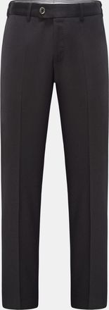 Hiltl Herren - Wollhose Piacenza dunkelgrau meliert