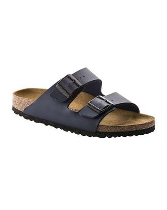 Birkenstock Arizona Sandales à 2 Sangle pour des Hommes, Bleu (051751), 41 EU