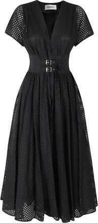 Meimeij Femme, Robes, Noir, Taille: 38 FR M6Ea02 Robe Midi