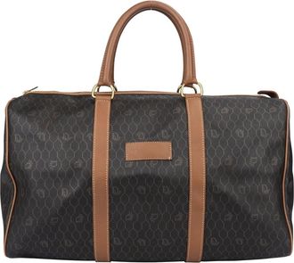 Dior Crossbody Bags - Christian Dior Honeycomb Monogram Duffle Bag 45 - Gr. unisize - in Bunt - f&uuml;r Damen