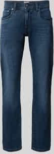 Pierre Cardin Slim Fit Jeans aus elastischem Baumwoll-Mix mit Viskose-Anteil