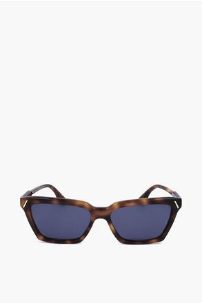 Victoria Beckham Tortoiseshell Patterned Wayfarer Sunglasses size Unica