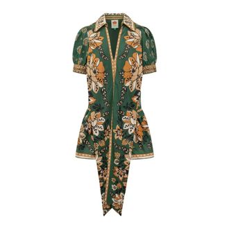 Farm Rio Farm Rio, Femme, Robes, Multicolore, Taille: 38 FR Ayla Mini Dress