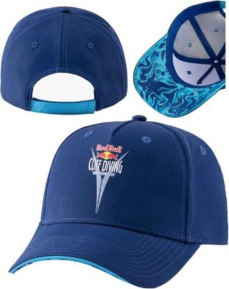 Red Bull Cliff Diving Cap - Splash - Kappe mit Meeresmotiv unter dem Schirm RCD