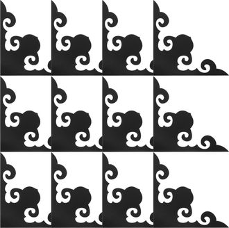 Aboofan 12 St&uuml;ck Teiliges Acryl Spiegel Eckaufkleber Selbstklebend Wanddekoration f&uuml;r Wohnzimmer Elegante Abnehmbare Eckspiegel aus Bruchsicherem Acryl Einfac