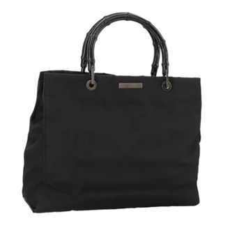 Gucci Pre-owned Nylon sacs-main - Femme - Pre-owned - Noir - Taille: ONE Size