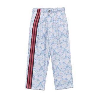 Pierre-Louis Mascia Homme, Pantalons, Multicolore, Taille: XL Pantalon Bleu &agrave; Cordon de Serrage