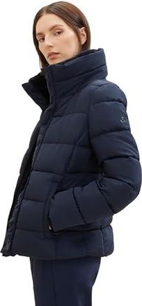 Tom Tailor 1037564 Jacket, 10668 - Sky Captain Blue, L Femme