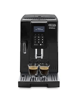 DeLonghi ECAM353.75.B Espressomaschine, Kaffeevollautomat mit LatteCrema Milchsystem, schwarz