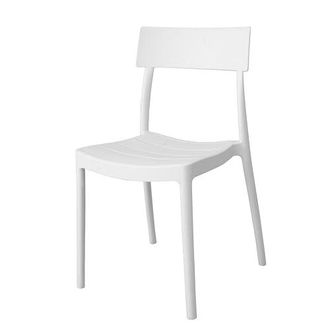 Gardenia Roma Stuhl, Polypropylen, Wei&szlig;, 1