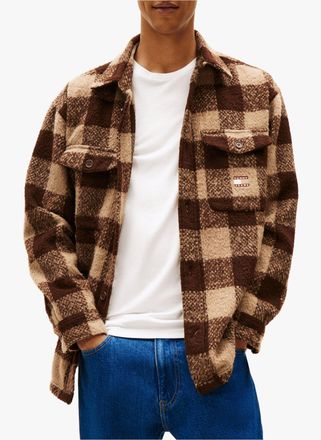 Tommy Hilfiger Surchemise oversize &agrave; carreaux