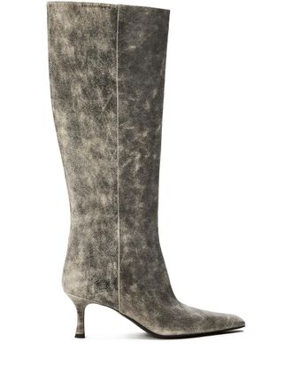Alexander Wang bottines Vera 65 mm en cuir - Gris