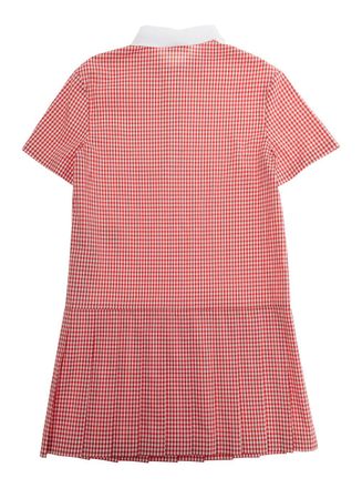 Gucci Girls Woven Dress-Skirt Red Cotton