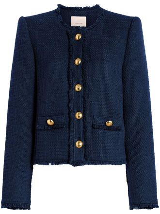 Cinq à Sept Christie Bouclé-Jacke - Blau
