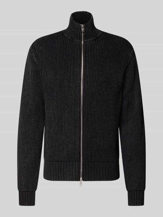 Redefined Rebel Strickjacke aus reiner Baumwolle mit Stehkragen Modell MATTHEW