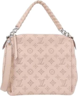 Louis Vuitton Pre-owned Mahina Babylon Chain BB Calf Bag - Femme - Pre-owned - Rose - Taille: ONE Size