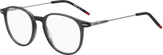 HUGO BOSS Hugo Boss Hg 1206 KB7/18 GREY Eyewear Men Magnesium, Standard, 50