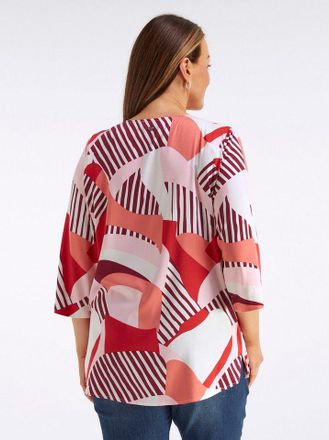 Sheego Klassische Bluse 3/4-Arm-Bluse 3/4-Arm