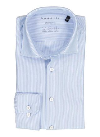 Bugatti Herren Hemd blau Jersey