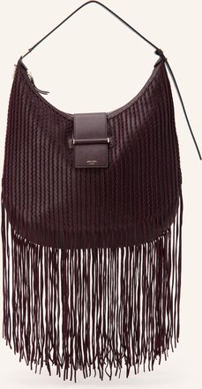 Jimmy Choo London Schultertasche Bar rot