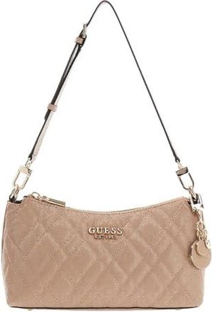 Guess sac &agrave; &eacute;paule Isemay Shoulder Bag Pale Mocha taupe
