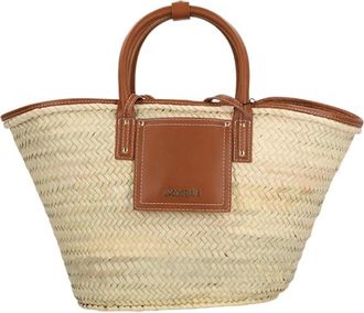 Jacquemus Femme, Sacs, Beige, Taille: ONE Size Le Panier Soli