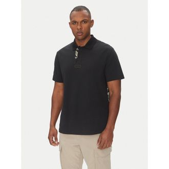 Versace Jeans Couture Poloshirt 78GAG627 Schwarz Regular Fit