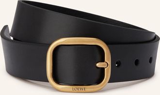 Loewe Ledergürtel schwarz