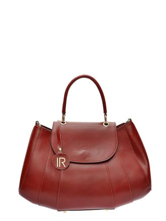 Isabella Rhea Rot Rindsledertasche