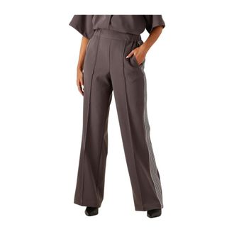 Est'seven June Trouser - - Trousers - Damen - Lila - M