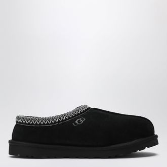 UGG Tasman schwarze Leder-Slipper