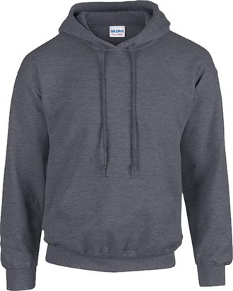 Gildan Sweatshirt mit Kapuze Heavy Blend XL, 1x Dark Heather & 1 HLKauf Block