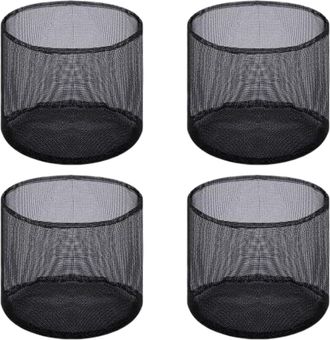 Generico Pflanzt&ouml;pfe f&uuml;r Teichpflanzen, 4 St&uuml;ck, faltbare und atmungsaktive Pflanztaschen, f&uuml;r Haus, Garten, Teich, Balkon, Innenbereich, Anthurium