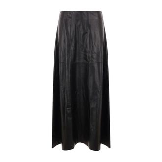 Arma Lederrock - - Skirts - Damen - Schwarzk - L