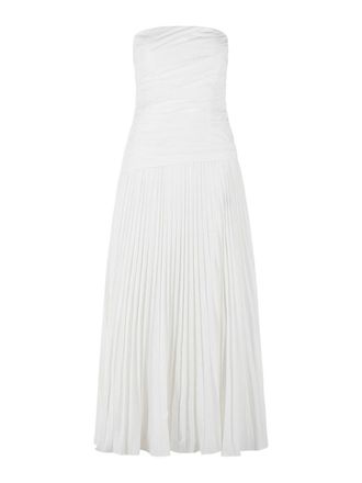 Jonathan Simkhai Robe Au Genou - Blanc