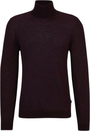 HUGO BOSS Homme, Pulls, Rouge, Taille: 2XL Boss - Maille > Cols roul&eacute;s