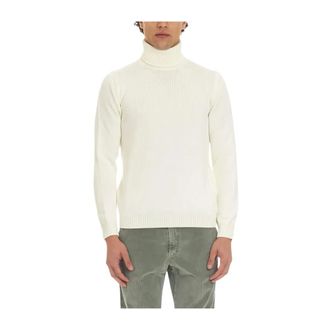 Roberto Collina Homme, Pulls, Beige, Taille: 2XL Dolcevita ML