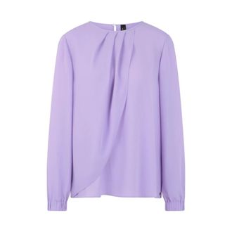 Marc Cain BC 51.07 W90 Wickelbluse - - Blouses & Shirts - Damen - Lila - M