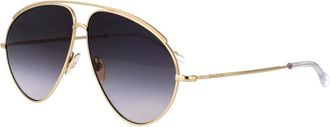 Gucci Gg1654S Aviator Sonnenbrille - - Accessories - unisex - Gelb - 60 MM