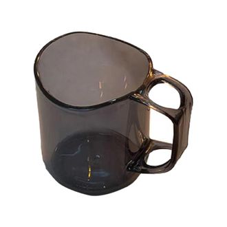 Generic Zahnbürstenbecher - Wiederverwendbarer Trinkbecher mit gebogenem Rand, multifunktionaler Badezimmerbecher | 370 ml Silikon-Griffhalter, Zahnbürstenhal