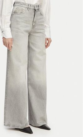 HUGO BOSS Jeans 937 50557053 Hellgrau Wide Leg