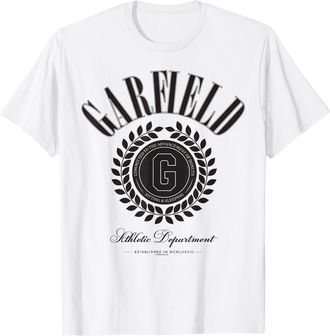 Garfield Varsity College sitzende schlafende Retro-Donuts T-Shirt