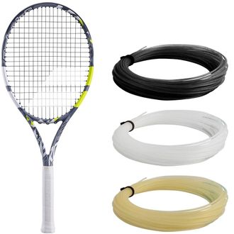 Babolat Tennisschl&auml;ger, Evo Aero Lite Besaitet, Juniorgr&ouml;&szlig;e, Material Graphit, Geeignet f&uuml;r Junioren, Leicht und Handlich f&uuml;r Optimale Fortschritte