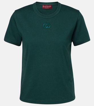 Gucci T-shirt Interlocking G en coton