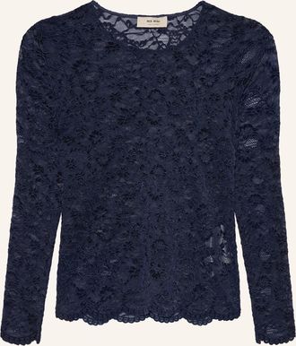 Mos Mosh Mos Mosh Longsleeve Mmmiriel Aus Spitze blau