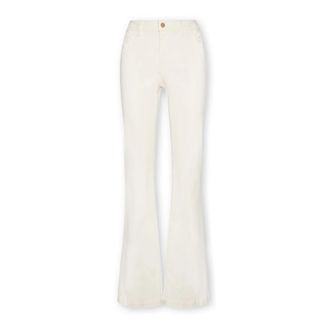 Elena Miro Schlaghosen - - Jeans - Damen - Wei&szlig; - 5XL